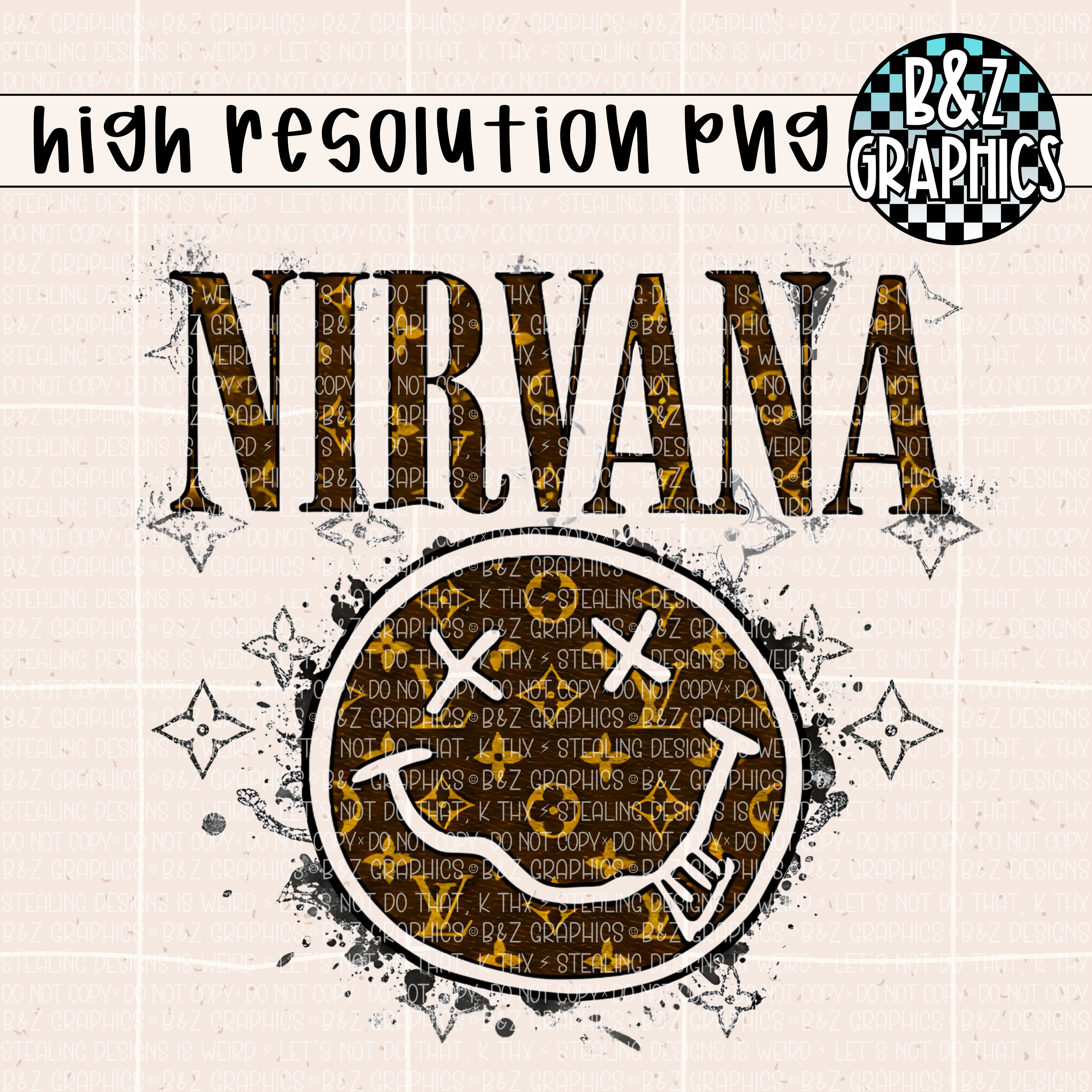 N!rvana PNG Bundle – B&Z Designs